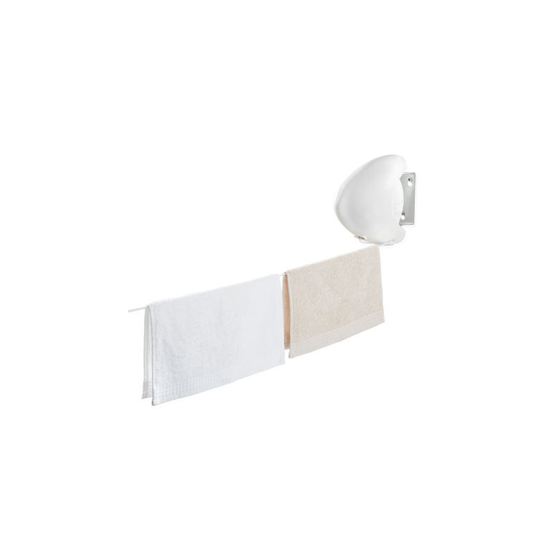 Rollfix 80 Single Longline wall-mounted washing line